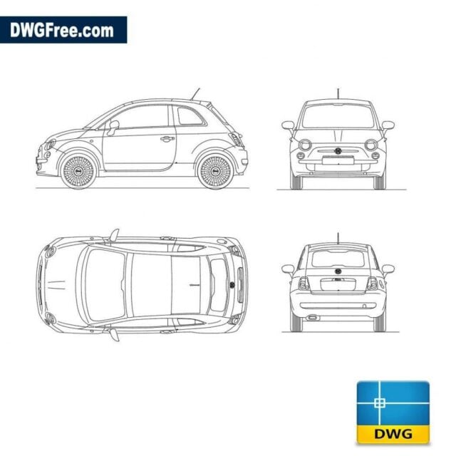 Bags DWG Free [ Drawing 2020 ] in AutoCAD Blocks 2D file Download.