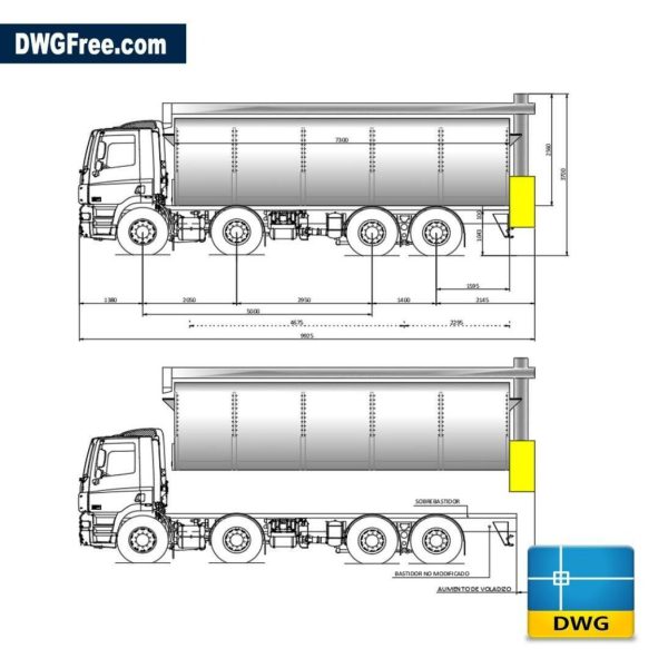 Daf trucks DWG