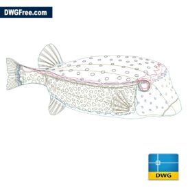 Poissons DWG [Dessin 2021] - dans AutoCAD FREE 2D. DwgFree
