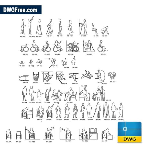 Ejercicios de pilates DWG Descarga el modelo de bloques de AutoCAD. autocad