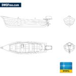 Yamaha 1000-FZ1 DWG Drawing. Download free in Autocad 2D.