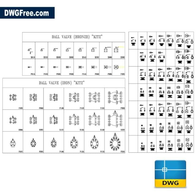 Ball Valve DWG [Drawing 2026 ] Download in Autocad. DwgFree