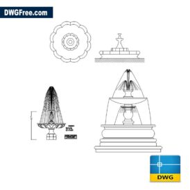 Fountains DWG [ Drawing 2020 ] 2D - in AutoCAD FREE. DwgFree