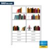 Bookshelf Bookcase Free DWG [ Drawing TOP ] AutoCAD Blocks.