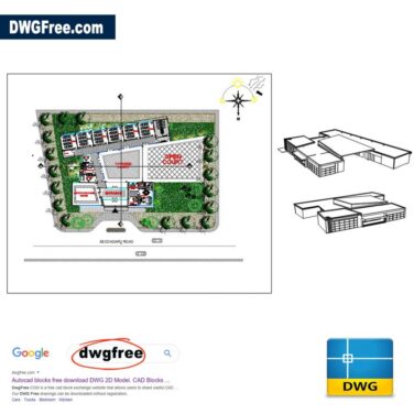 A School Made up of 6 Classes DWG [ Drawing FREE ] in CAD Architect.