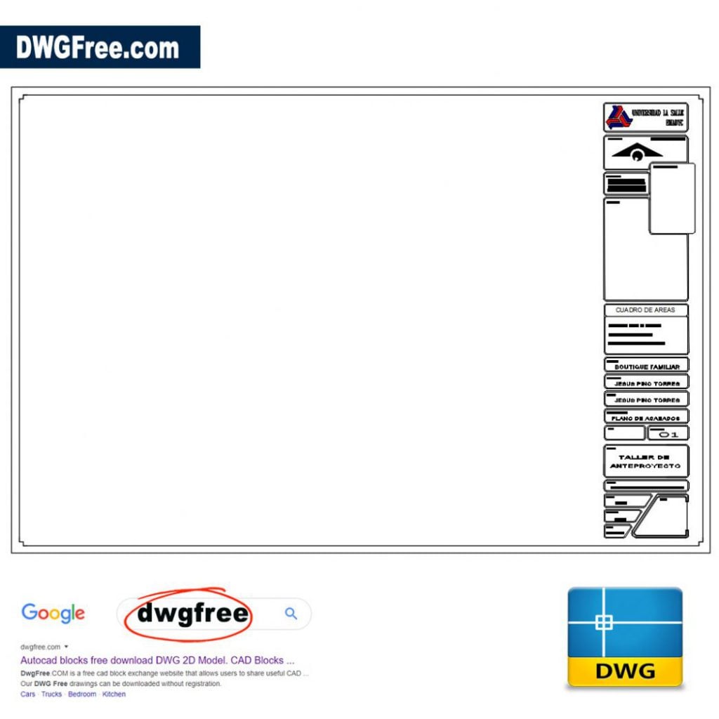 Foot of Plane Configured Double Letter DWG Blocks [ Drawing ] for CAD.
