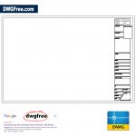 Letterhead DWG Blocks [ Drawing FREE ] for AutoCAD File Architect.