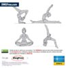 Download FREE People do Yoga DWG file | CAD Block FREE Drawing.