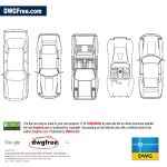 Car CAD Block in DWG format 2007. FREE drawings 2D