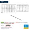 Drawing Top view of clay tiles CAD 2D DWG block free.